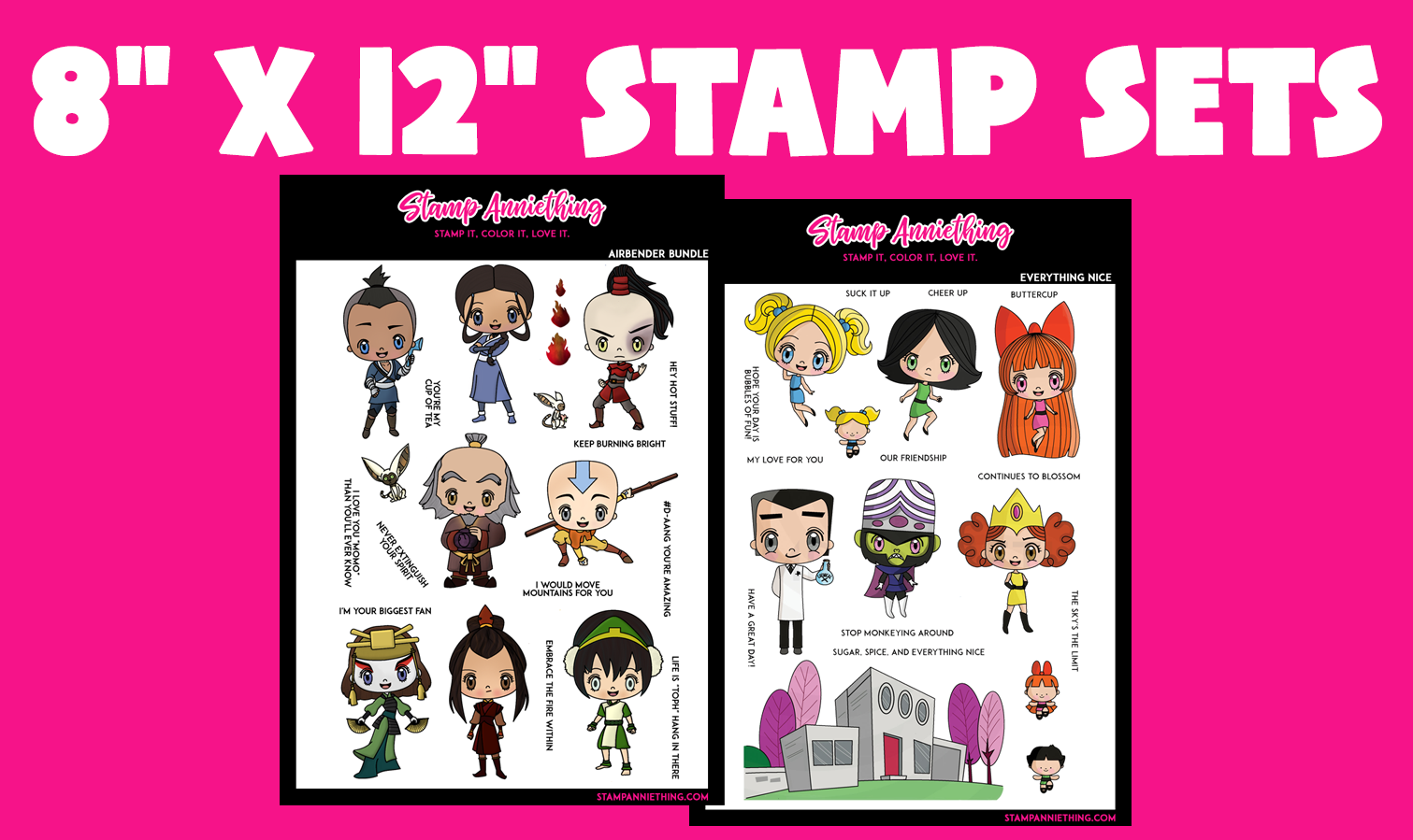 STAMP ANNIETHING - Original and Whimsical Chibi Kid Stamps – Stamp ...
